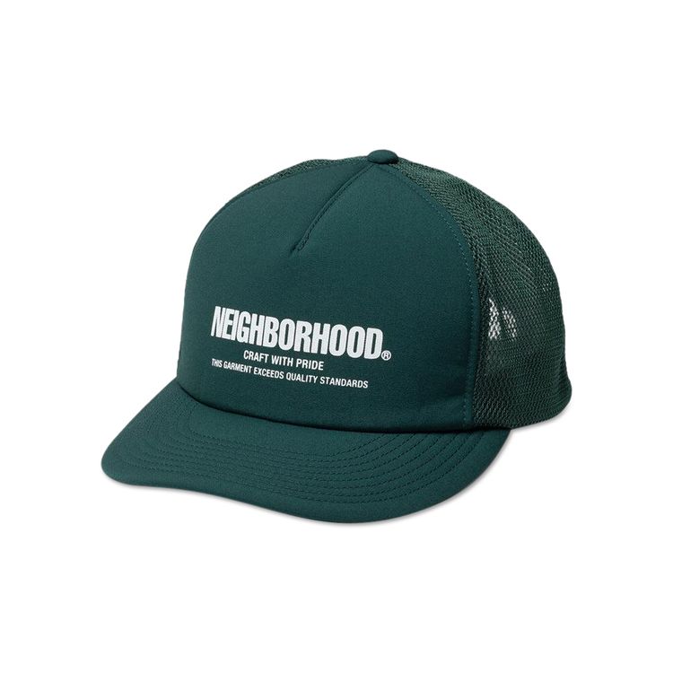 Buy Neighborhood Mesh Cap 1 'Green' - 251YGNH HT06 GREE | GOAT
