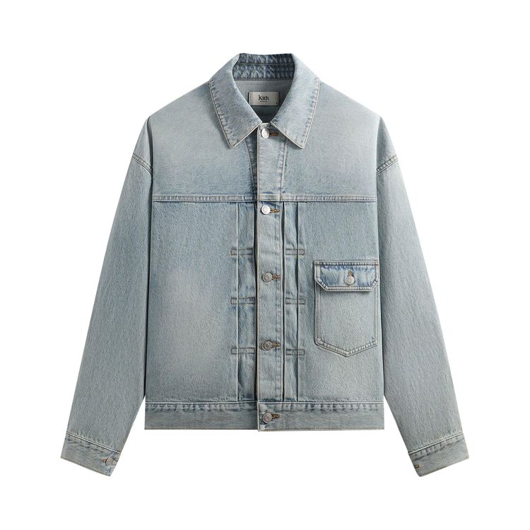 Buy Kith Alonzo Denim Jacket 'Light Indigo' - KHM011124 415 | GOAT