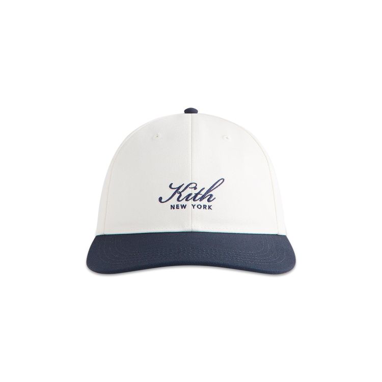 Buy Kith Twill Two Tone New York Script Aaron Cap 'Nocturnal' - KHM051153 413 | GOAT
