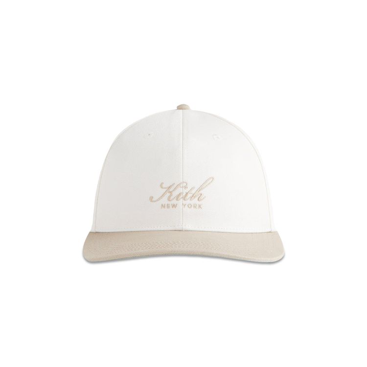 Buy Kith Twill Two Tone New York Script Aaron Cap 'Canvas' - KHM051153 ...