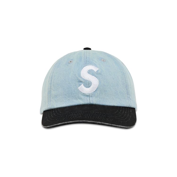 Buy Supreme Pigment Coated 2-Tone S Logo 6-Panel 'Denim' - FW25H21 ...