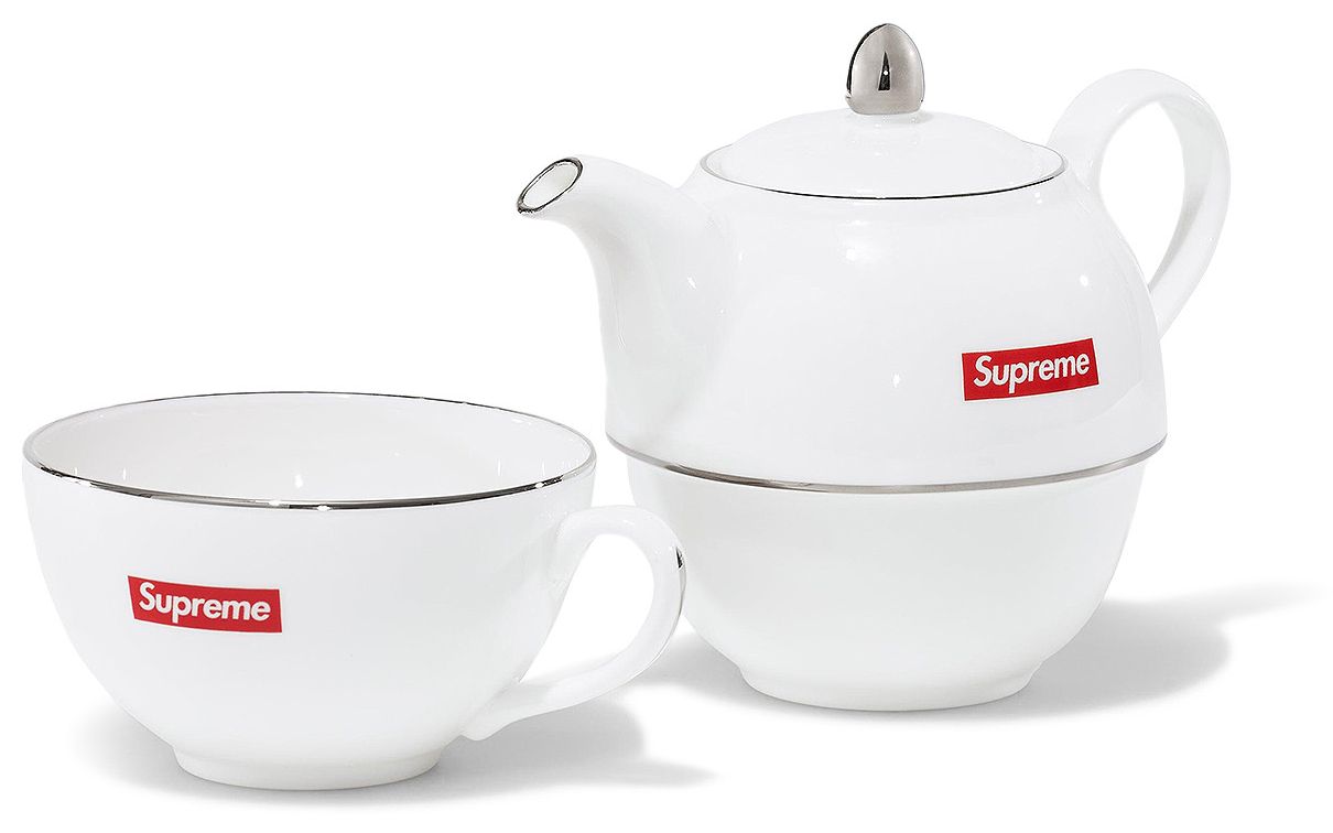 Buy Supreme Tea Set 'White' - FW25A4 WHITE | GOAT