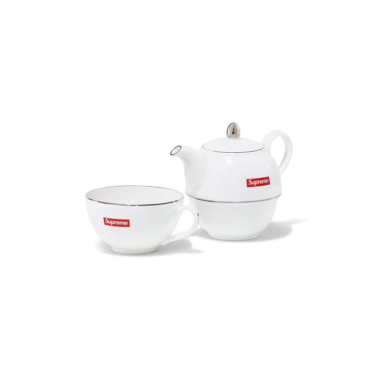 Buy Supreme Tea Set 'White' - FW25A4 WHITE | GOAT