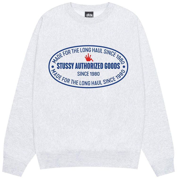 Buy Stussy Authorized Crew 'Ash Heather' - 1915122 ASH | GOAT
