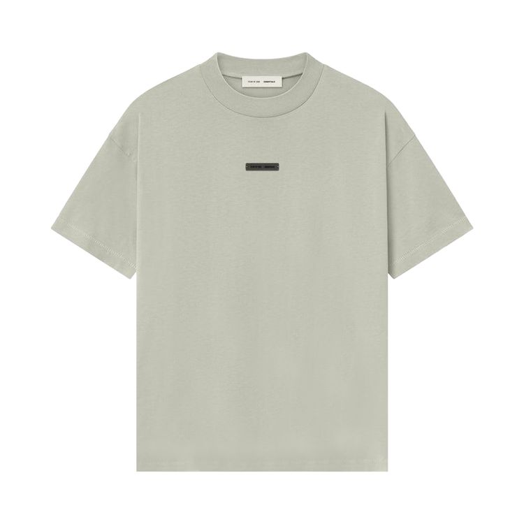 Buy Fear of God Essentials Classic Short-Sleeve Tee 'Abbey Stone ...