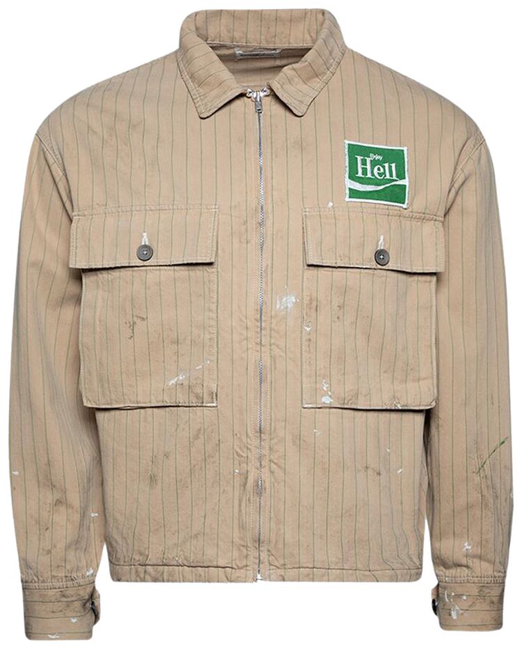 Buy SAINT Mxxxxxx x SW Hell Uniform Jacket 'Beige' - SM HR8 0000 C23 ...