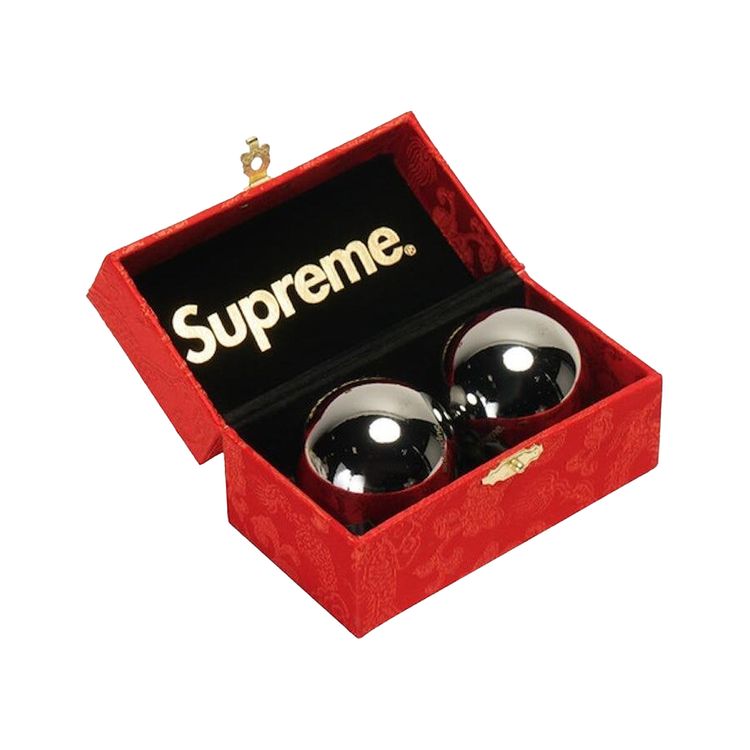Buy Supreme Baoding Balls 'Silver' - FW15A29 RED | GOAT