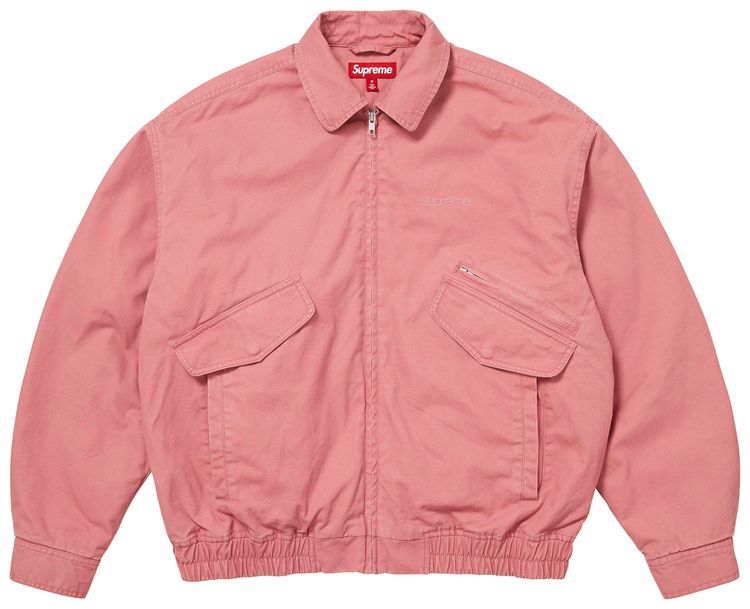 Buy Supreme Hooded Utility Jacket 'Pink' - FW25J85 PINK | GOAT