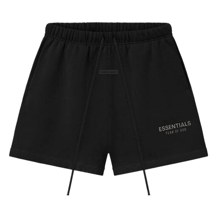 Buy Fear of God Essentials Classic Sweatshorts 'Jet Black ...
