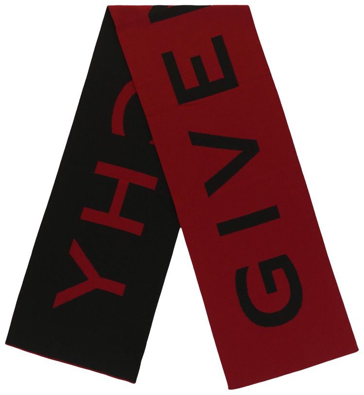 givenchy red scarf