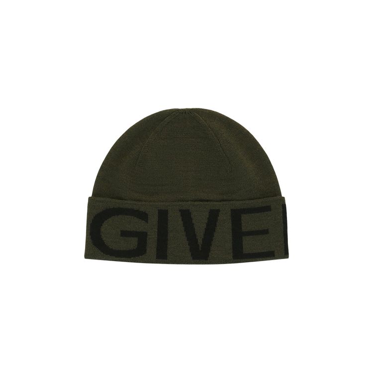Buy Givenchy Jacquard Logo Beanie 'Khaki Multi' - 710003 12200 9 | GOAT UK