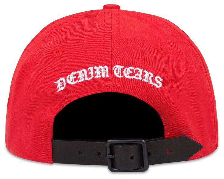 Buy Denim Tears Black Mary Cap 'Red' - SS25ATR0411862 | GOAT