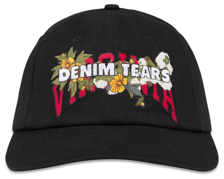 Buy Denim Tears Virginia Cap 'Black' - SS25ABC0131899 | GOAT