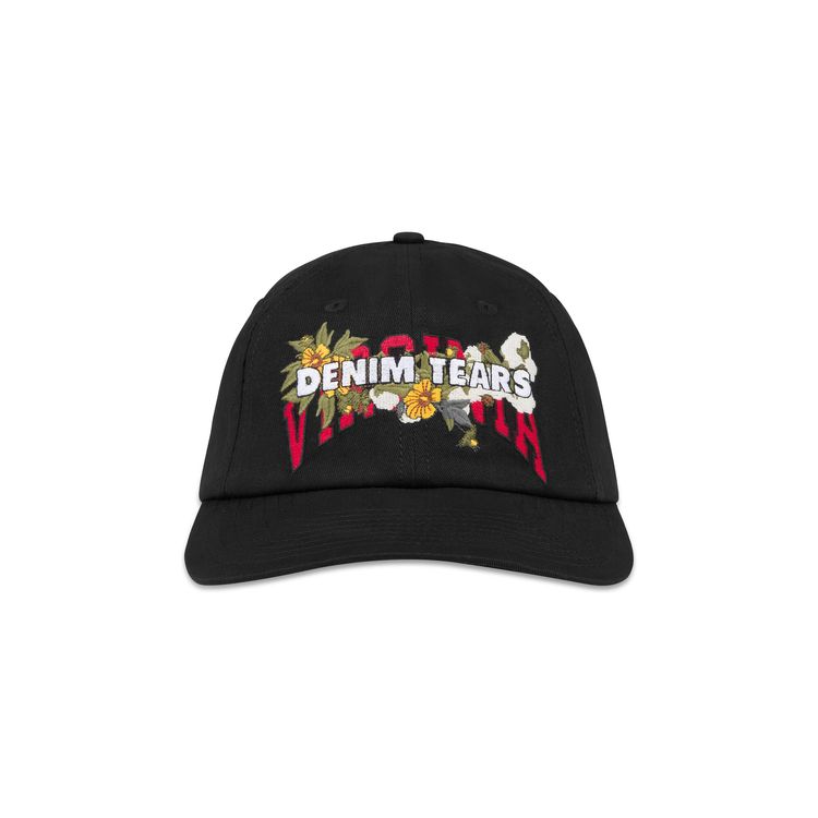 Buy Denim Tears Virginia Cap 'Black' - SS25ABC0131899 | GOAT
