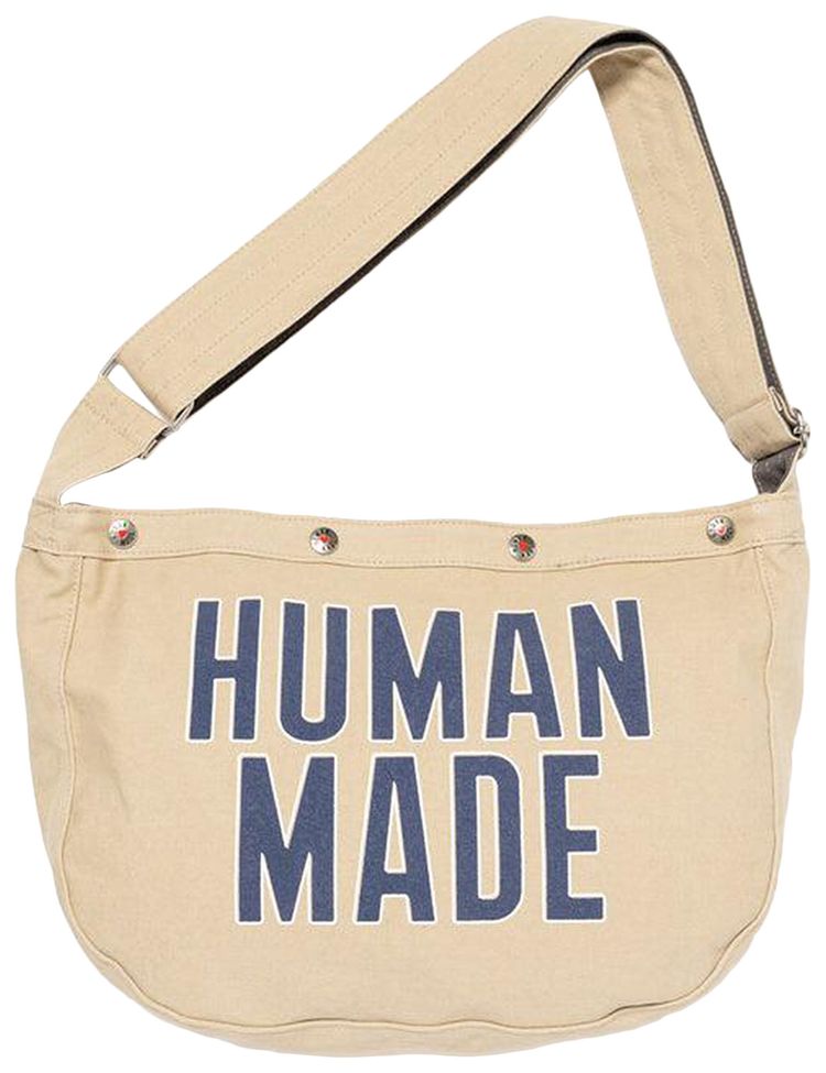 Buy Human Made Paperboy Bag 'Beige' - HM30GD057 BEIG | GOAT