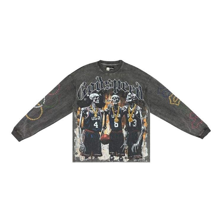 Buy Godspeed DreamTeam 24 Long-Sleeve VVS T-Shirt 'Black Wash' - 11652 ...