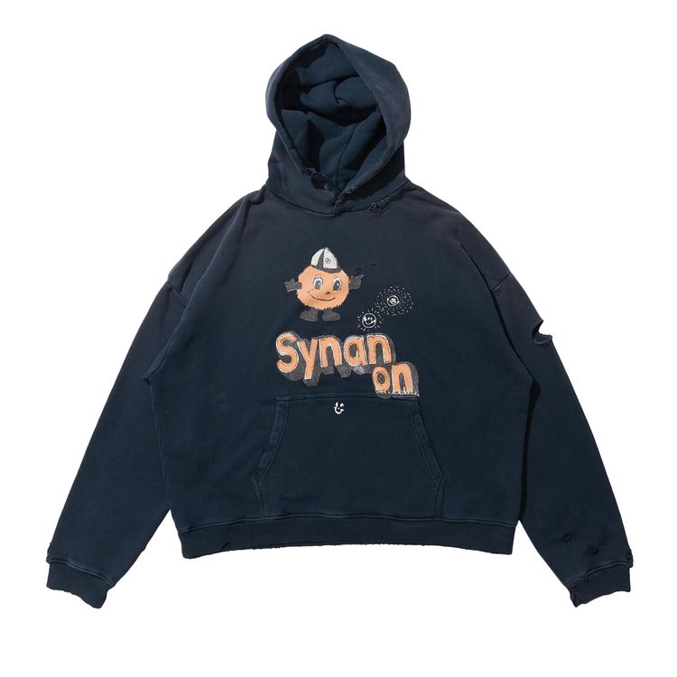 Buy Paly Hollywood Synanon Hoodie 'Vintage Black' - 4U002Q3009VBK | GOAT