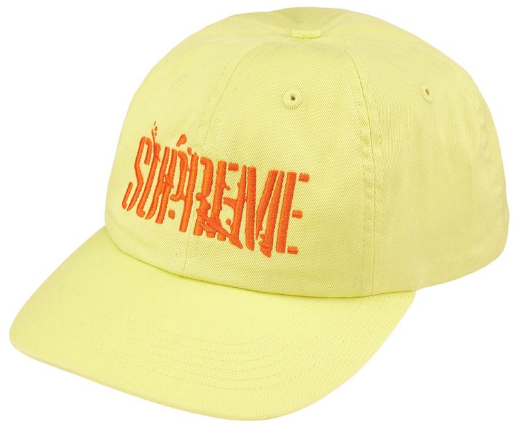Buy Supreme Splatter 6-Panel 'Yellow' - FW25H120 YELLOW | GOAT