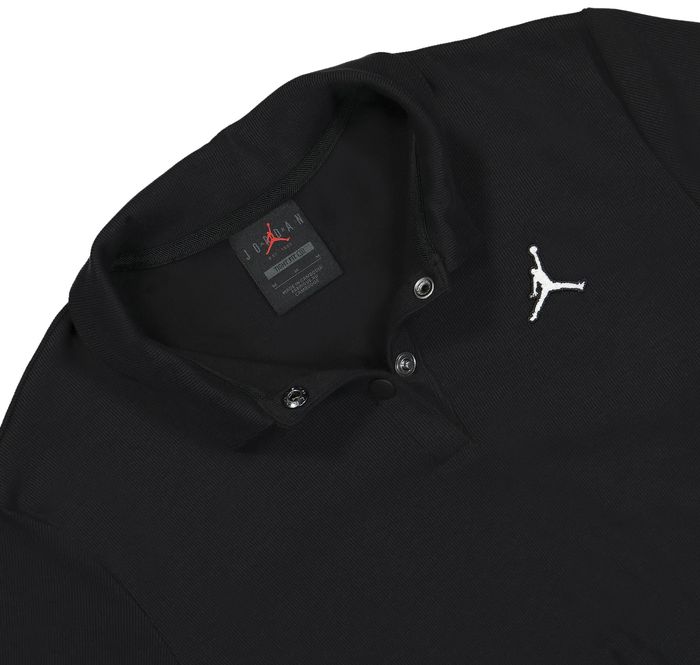 Buy Air Jordan Cropped Ribbed Polo 'Black' - DZ3332 010 | GOAT