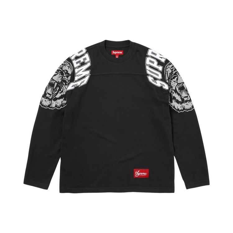 Buy Supreme Mascot Long-Sleeve Football Top 'Black' - FW25KN25 BLACK | GOAT