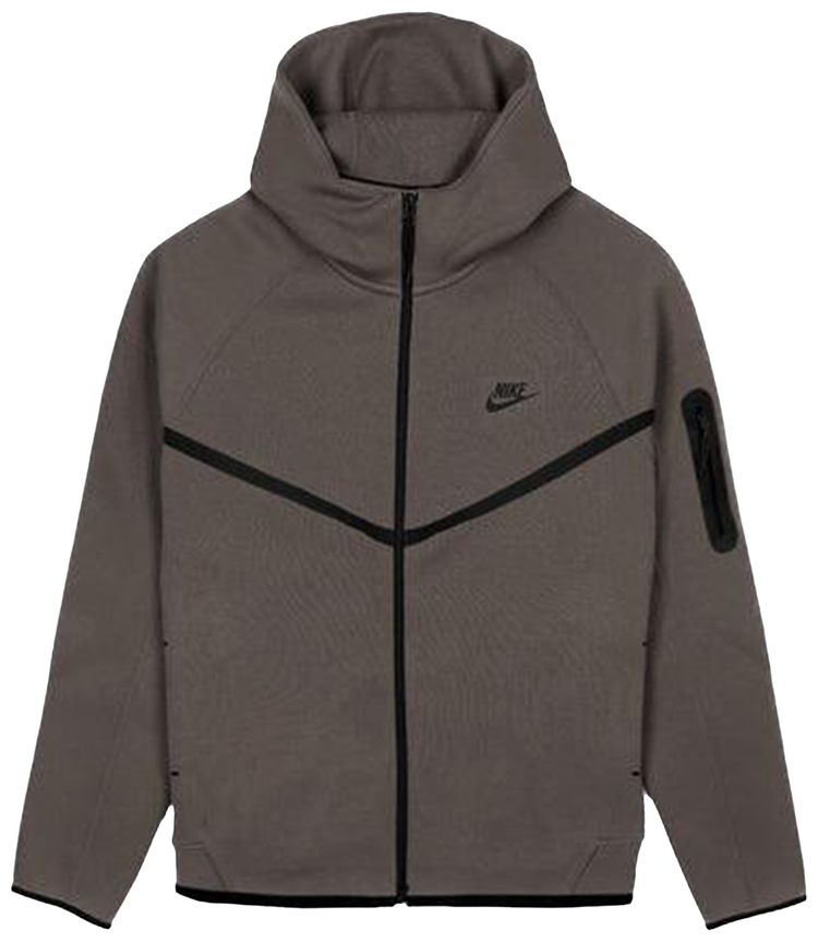 Buy Nike Sportswear Tech Fleece Windrunner 'Cave Stone/Black' - HV0949 ...