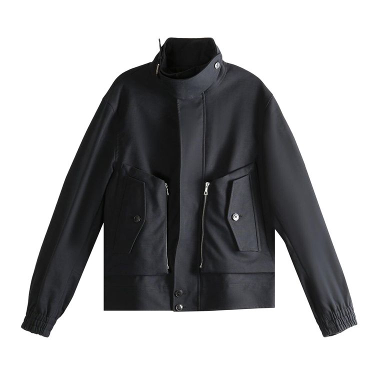 Buy Dries Van Noten Venice Jacket 'Black' - 252 020565 2106 900 | GOAT