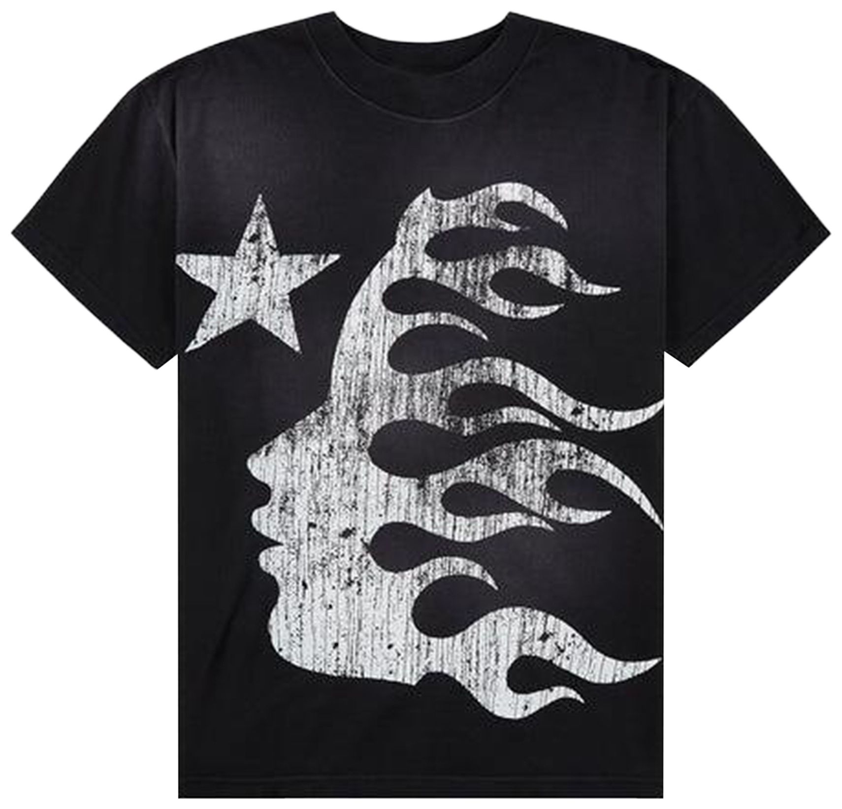 Buy Hellstar Hstar Classic T-shirt 'Black' - 09357 1FW2504HHCTB BLAC | GOAT