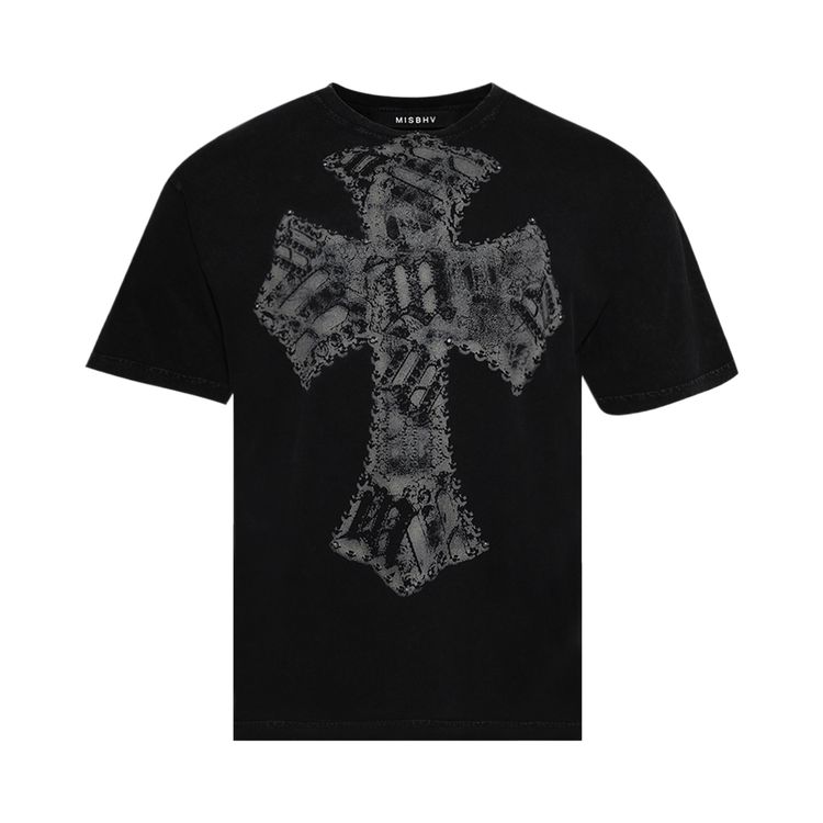 Buy MISBHV Goth T-Shirt 'Washed Black' - 251M109 WASH | GOAT