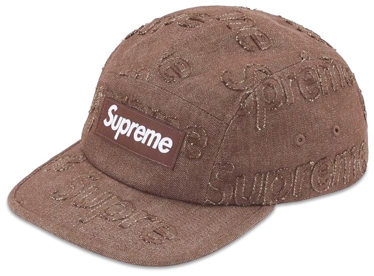 Buy Supreme Lasered Denim Cap 'Brown' - FW24H25 BROWN | GOAT