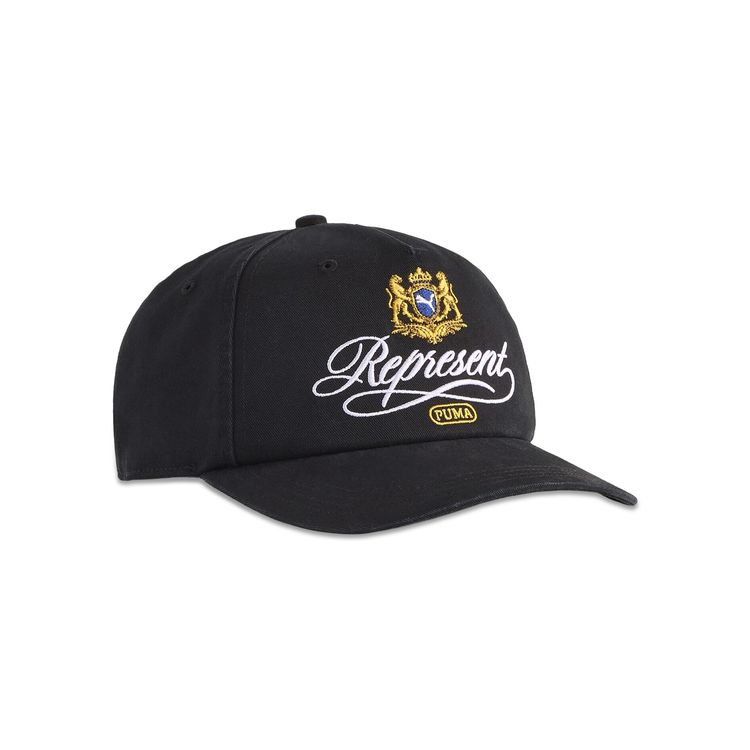 Buy Puma x Represent Baseball Cap 'Puma Black' - 26600 01 | GOAT