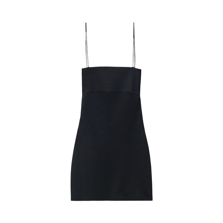 Buy Alexander Wang Cami Band Mini Slip Dress W/ Logo Jacquard 'Black ...