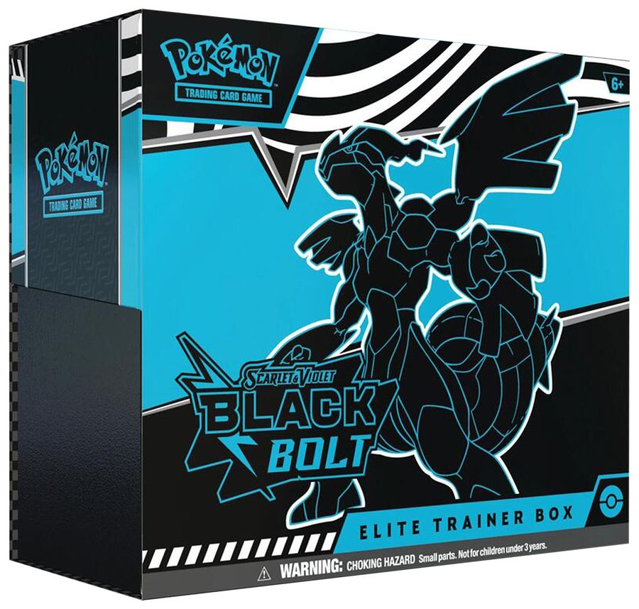 Buy Pokémon 2025 Scarlet & Violet Black Bolt Elite Trainer Box - 08780 ...