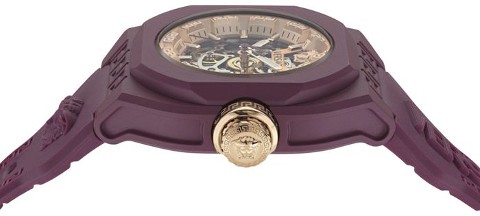 Buy Versace V Legend Skeleton Automatic Watch 'Red' - VE7L00323 | GOAT IT