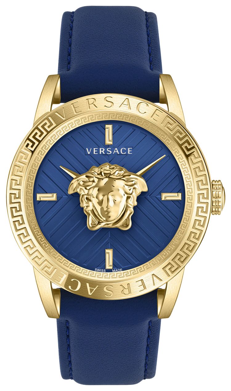 Buy Versace V Code Strap Watch 'Gold' - VESN00322 | GOAT
