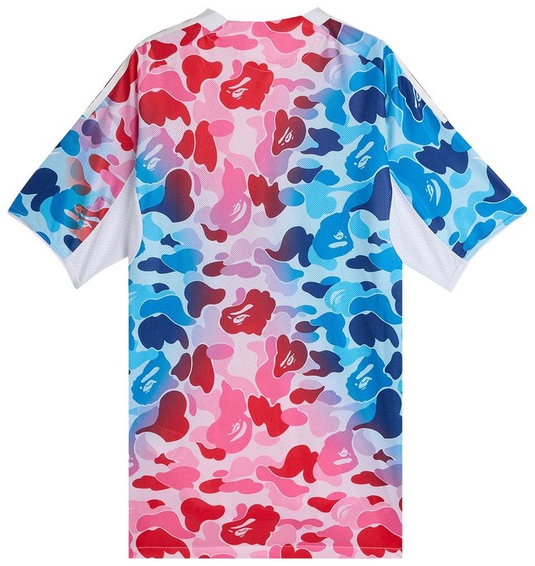 Buy adidas x BAPE Football Jersey 'Blue' - KA0040 | GOAT