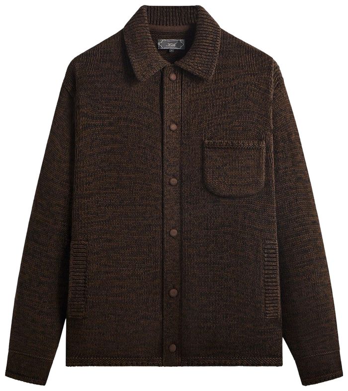 Buy Kith Chunky Knit Ginza Cardigan 'Kindling' - KHM034023 211 | GOAT