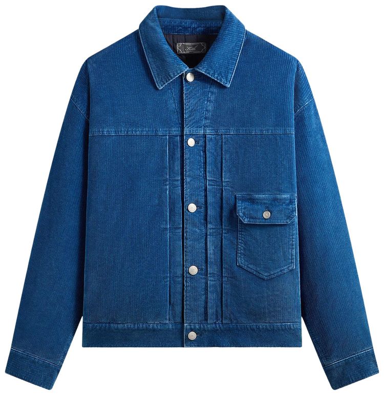 Buy Kith Indigo Cord Alonzo Jacket 'Cyanotype' - KHM011007 424 | GOAT