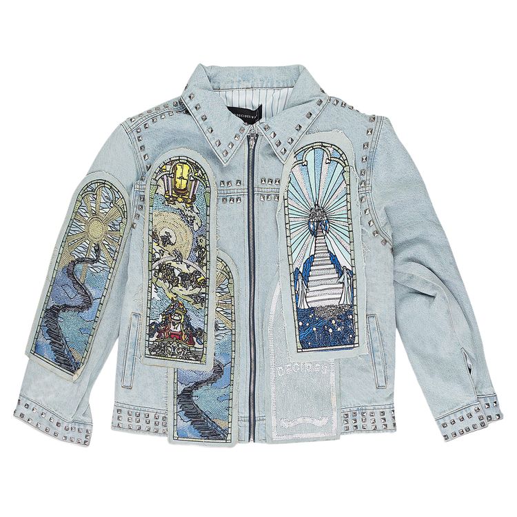 Buy Who Decides War Eternity Denim Jacket 'Blue' - 1130070009SSX BLUE ...