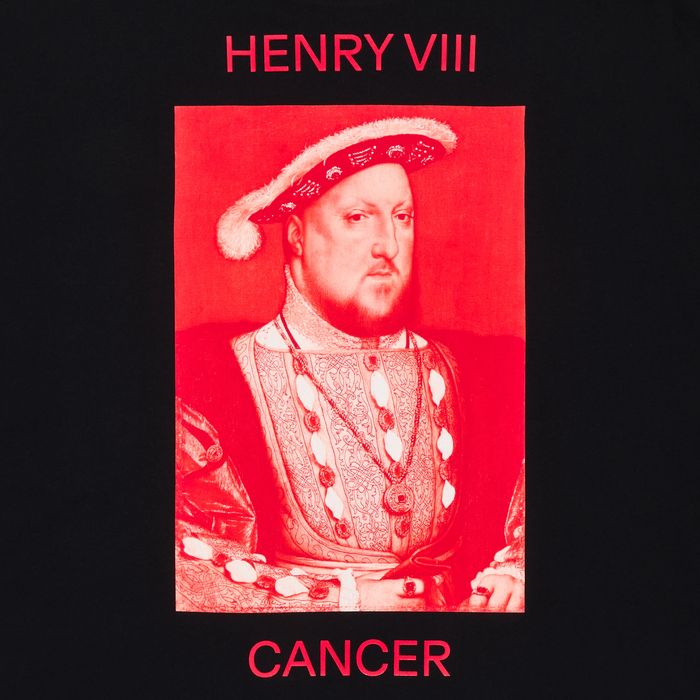 Buy GOAT Horoscope Cancer Tee, Henry VIII - 06915 1FW2504GHCTHV BLAC | GOAT