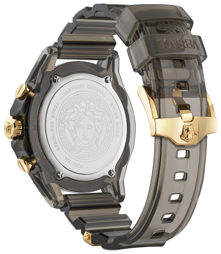 Buy Versace Icon Active Chronograph Watch 'Black' - VE8P01025 | GOAT