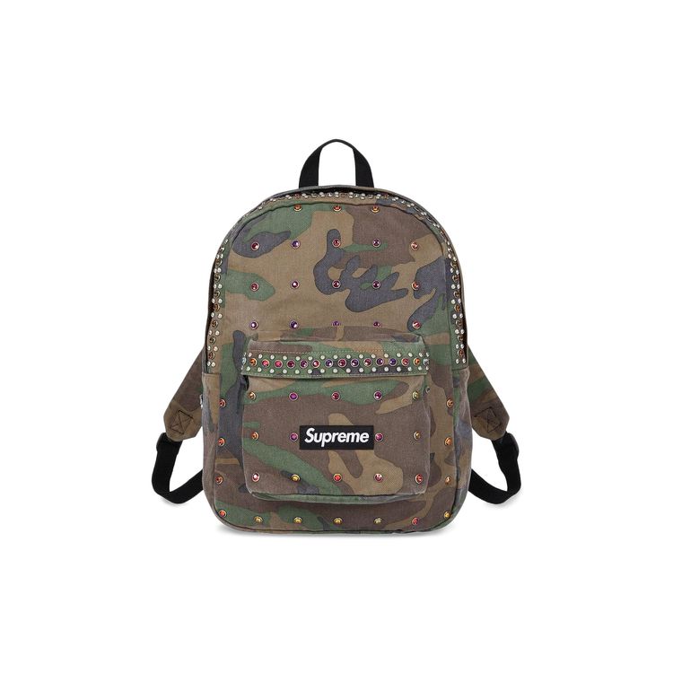Buy Supreme x B.B. Simon Denim Backpack 'Woodland Camo' - SS25B37 ...