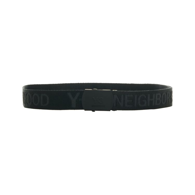 Achetez des Y-3 x Neighborhood Belt 'Black' - JX0049 | GOAT FR