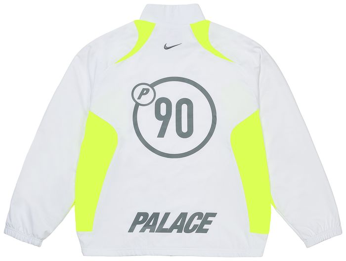 Buy Palace x Nike Total P90 Track Jacket 'White' - P29NJK001 | GOAT