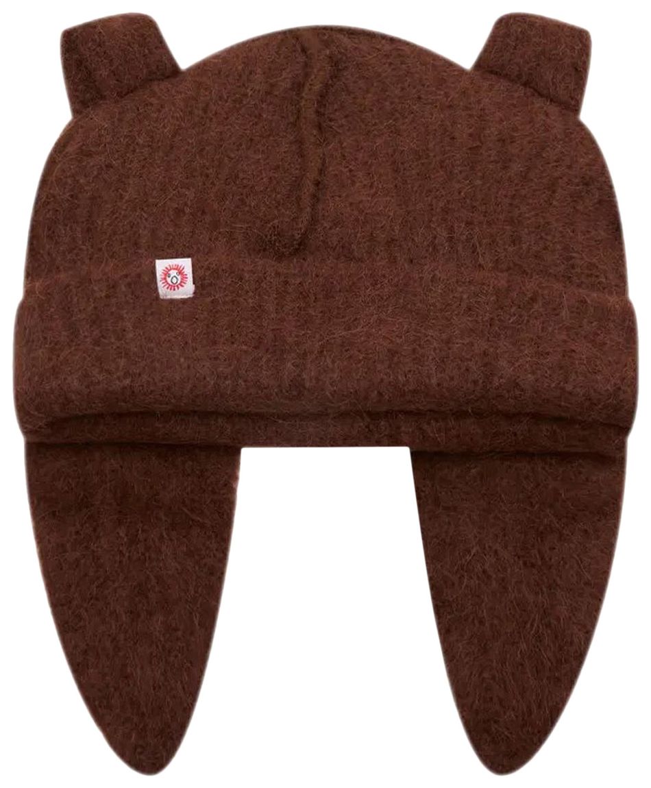 Buy Charles Jeffrey Loverboy Alpaca Chunky Rabbit Beanie 'Brown ...