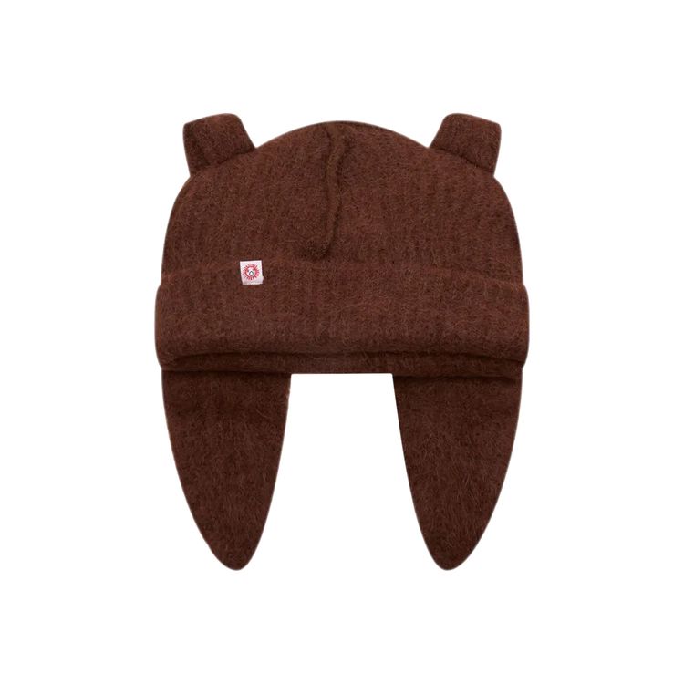 Buy Charles Jeffrey Loverboy Alpaca Chunky Rabbit Beanie 'Brown ...