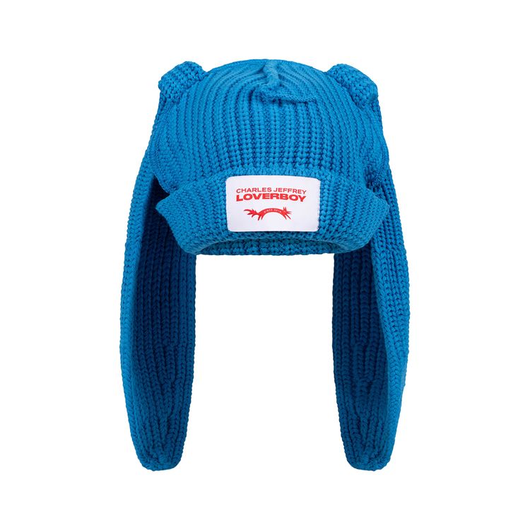 Buy Charles Jeffrey Loverboy Chunky Rabbit Beanie 'Light Blue ...
