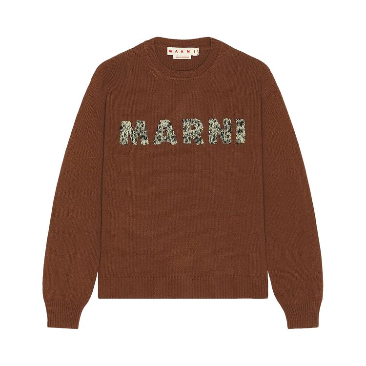 Buy Marni Roundneck Sweater 'Maroon' - GCMG0476Q0 UFH552 00M29 | GOAT