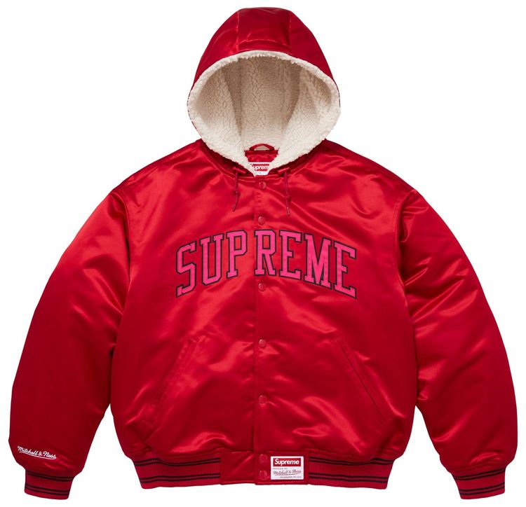 supreme jacket red