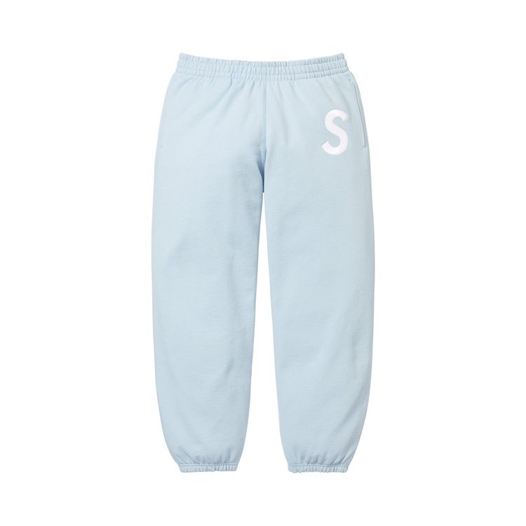 Buy Supreme S Logo Sweatpant 'Light Blue' - FW25P53 LIGHT BLUE | GOAT