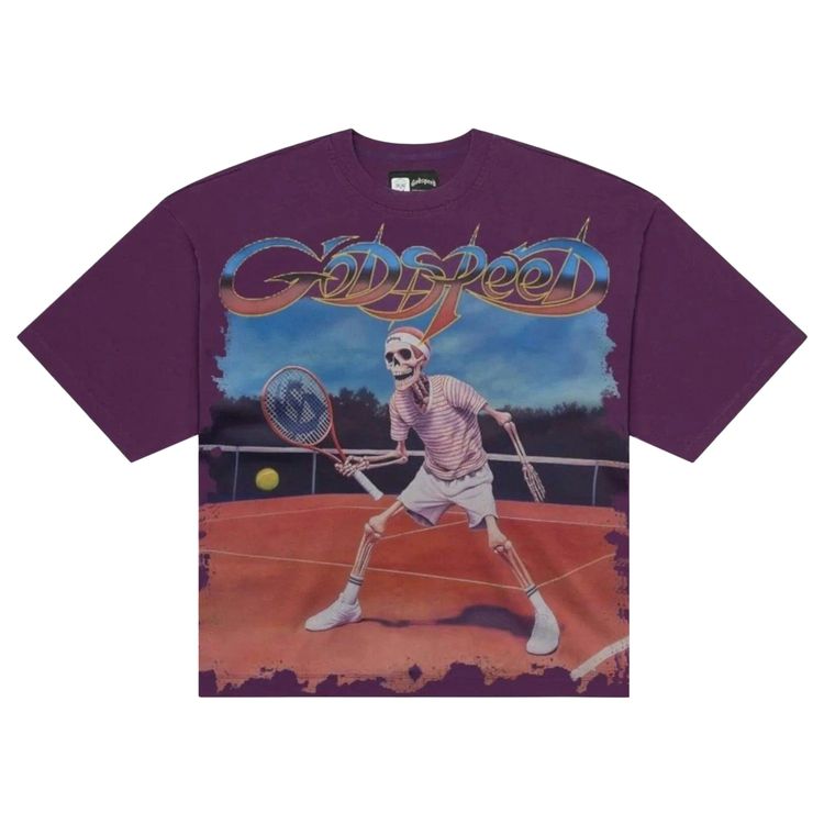 Buy Godspeed Top Spin Tee 'Purple' - 11652 10004GSTSPWP PURP | GOAT CA